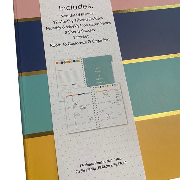 The Paper Studio | Office | 2 Month Nondated Planner | Poshmark